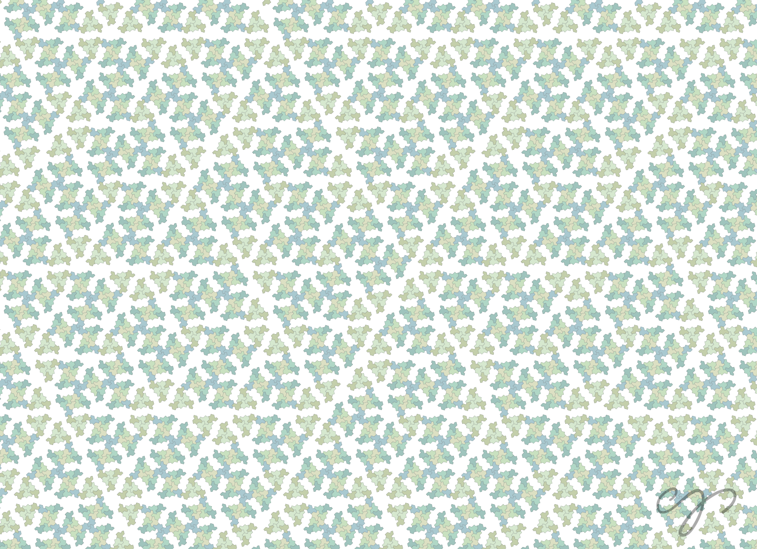 The Golden Hexagon Hat Tiling Substitution Rules – Chaim Goodman-Strauss